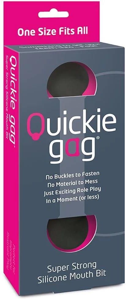 Shots Knebel Quickie Gag Mouth Bit Czarny - Ceneo.pl