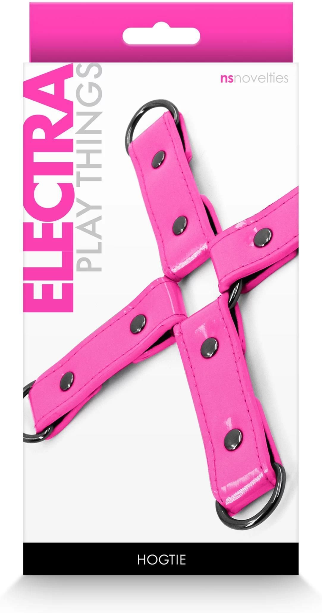Ns Novelties Krzyżak Do Krępowania Electra Hog Tie Różowy - Ceneo.pl