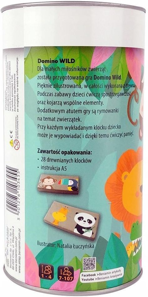 Domino Beniamin - Gra dla dziecka - Ceny i opinie - Ceneo.pl