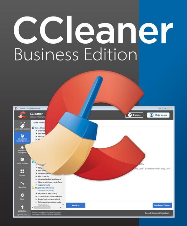 CCleaner Business Edition 1PC / 2Lata - Ceny i opinie na Ceneo.pl