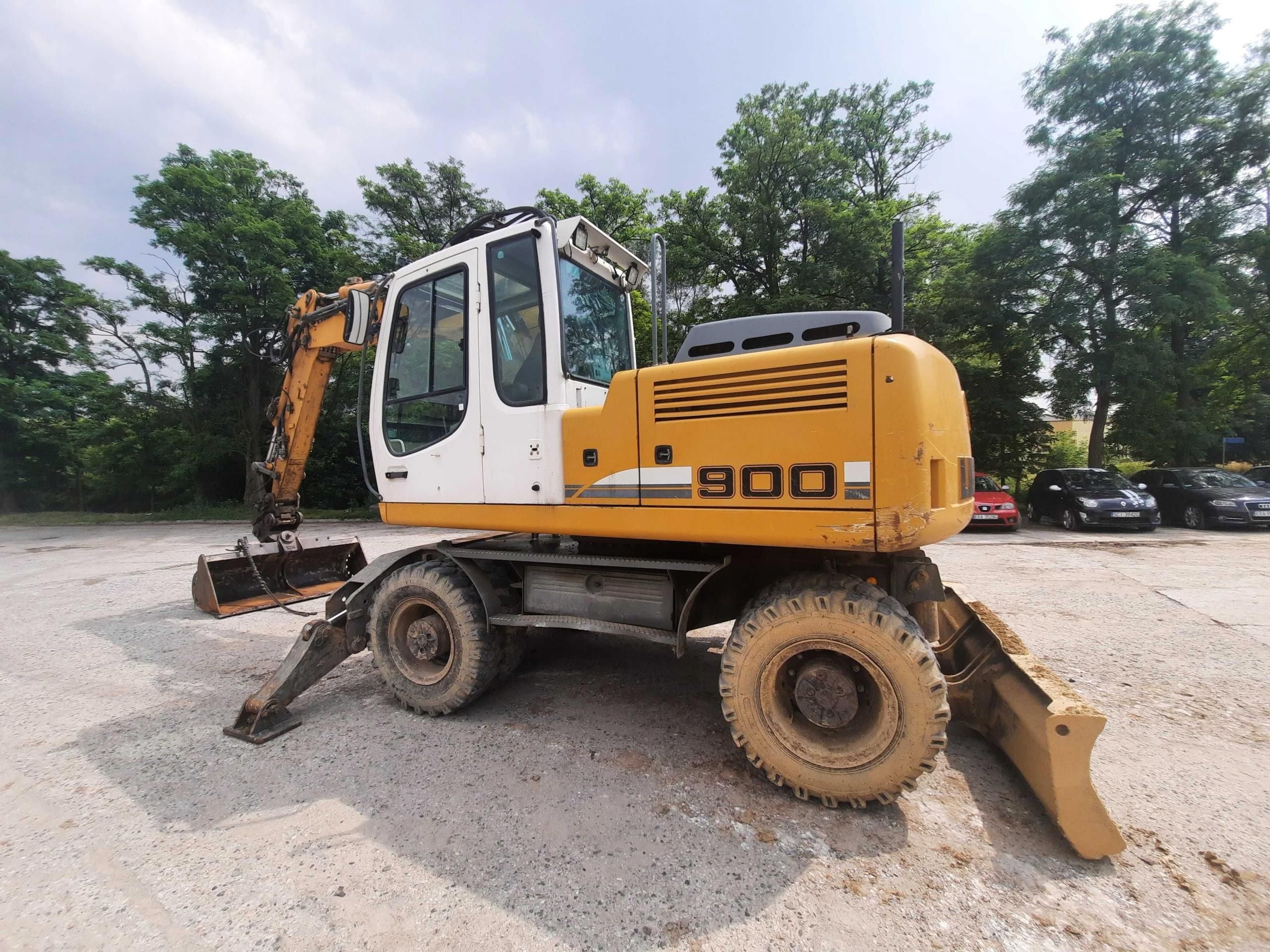 Koparka kołowa Liebherr 900 2007r pług podpory - Opinie i ceny na Ceneo.pl