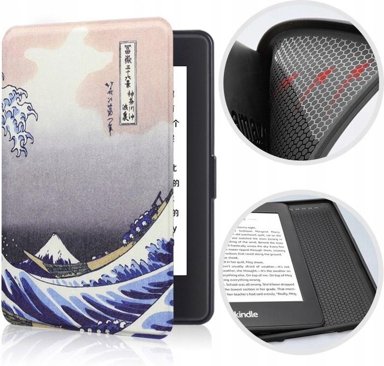 Pokrowiec na czytnik e-book Etui Do Kindle Paperwhite 1/2/3 Silikonowy ...