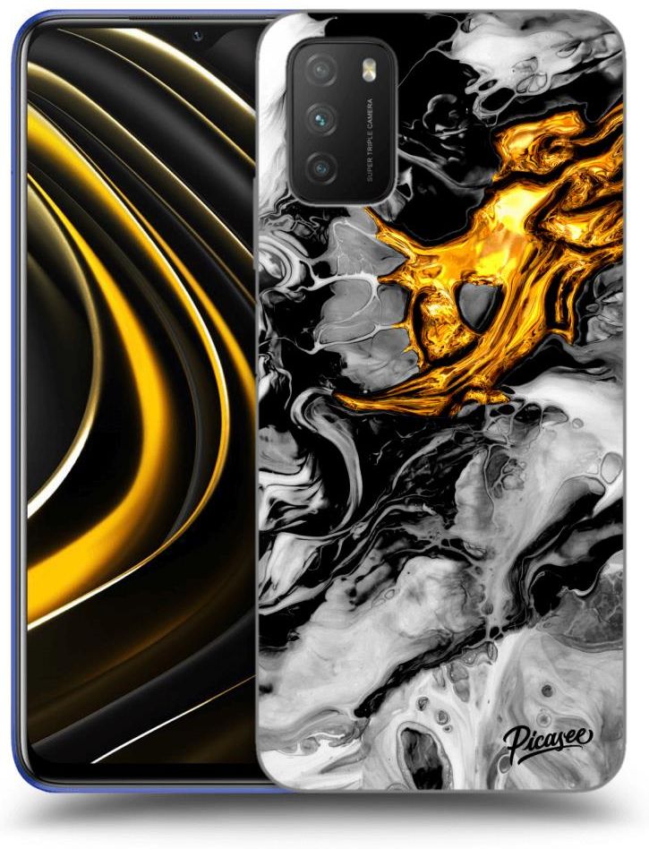 Ultimate Case Pro Xiaomi Poco M3 - Black Gold 2 (1980430188) - Etui na ...