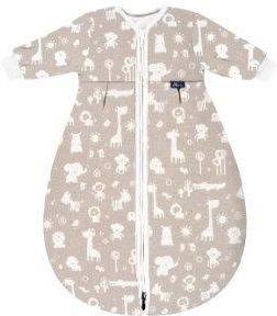 Alvi Ball Sleeping Bag Mäxchen Thermo With Arm Zoo Animals Taupe R ...