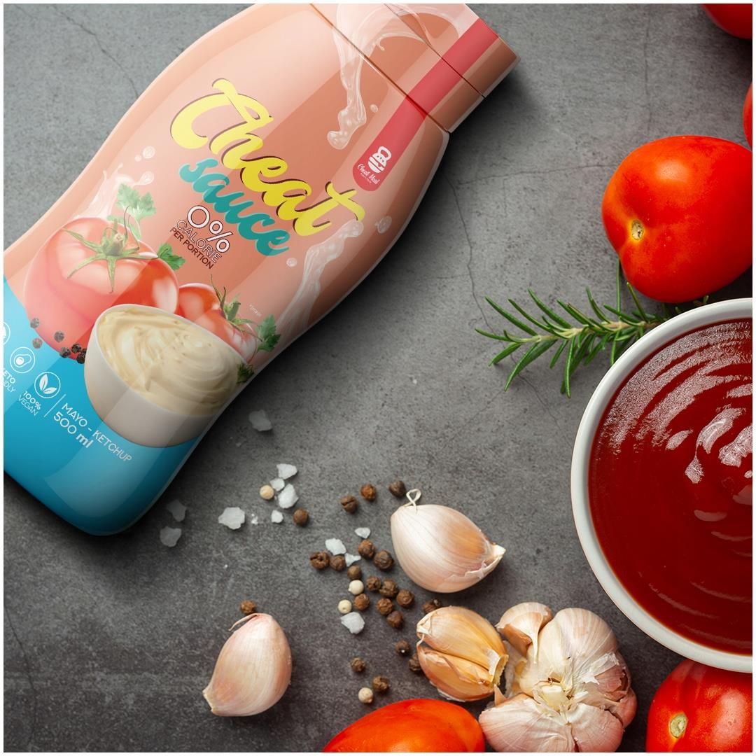 Cheat Meal Sos Majonez Ketchup 500ml Zero Kalori Fit - Ceny i opinie ...