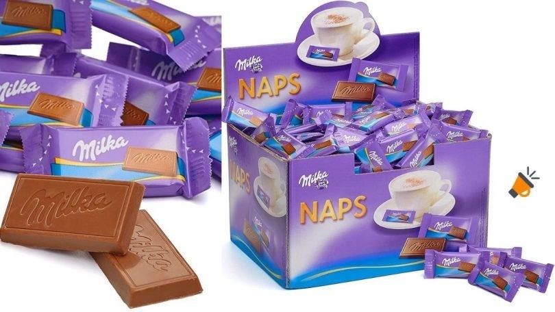 Milka Czekoladki Mini Naps Mleczna 355szt. 1702g - Ceny i opinie - Ceneo.pl
