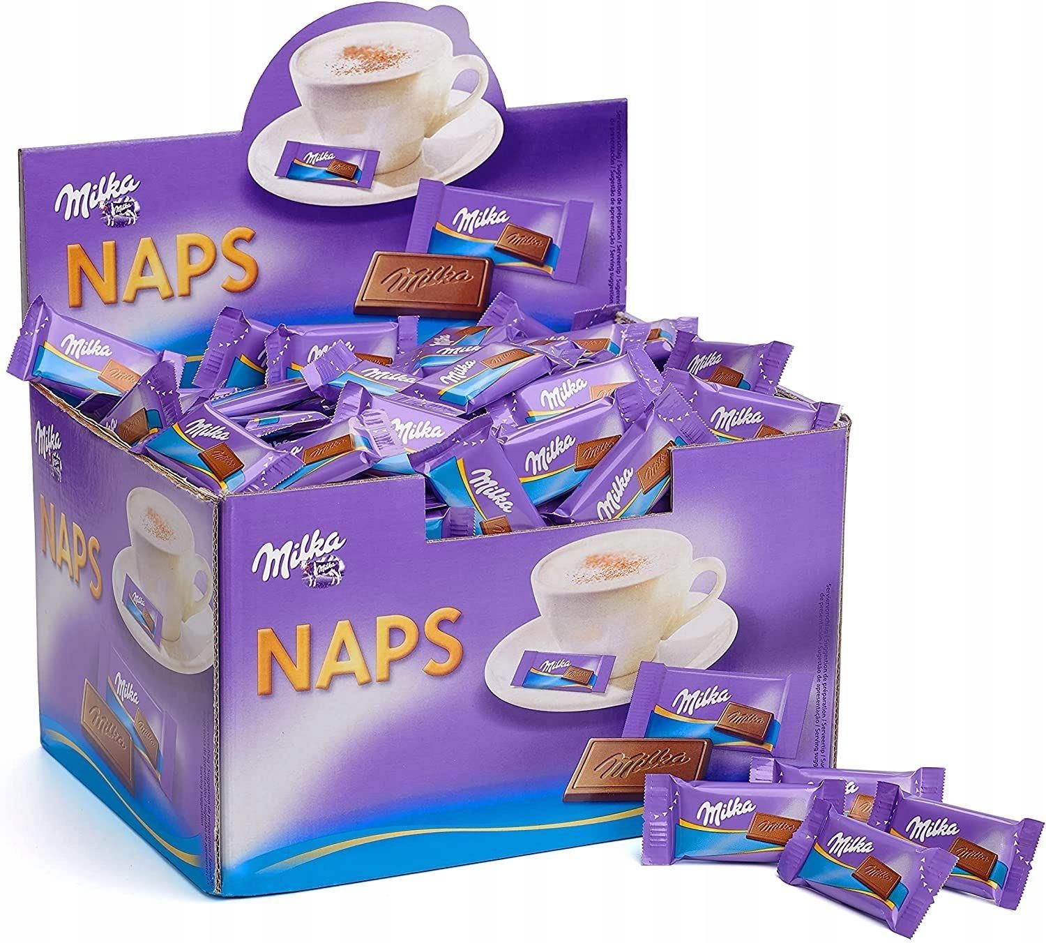 Milka Czekoladki Mini Naps Mleczna 355szt. 1702g - Ceny i opinie - Ceneo.pl