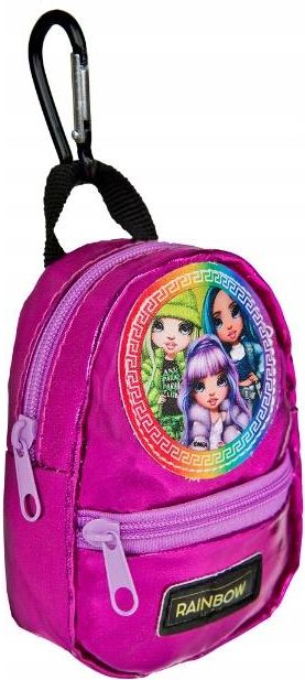 Brelok Mini Plecaczek Rainbow High Portfelik + akc - Ceny i opinie ...