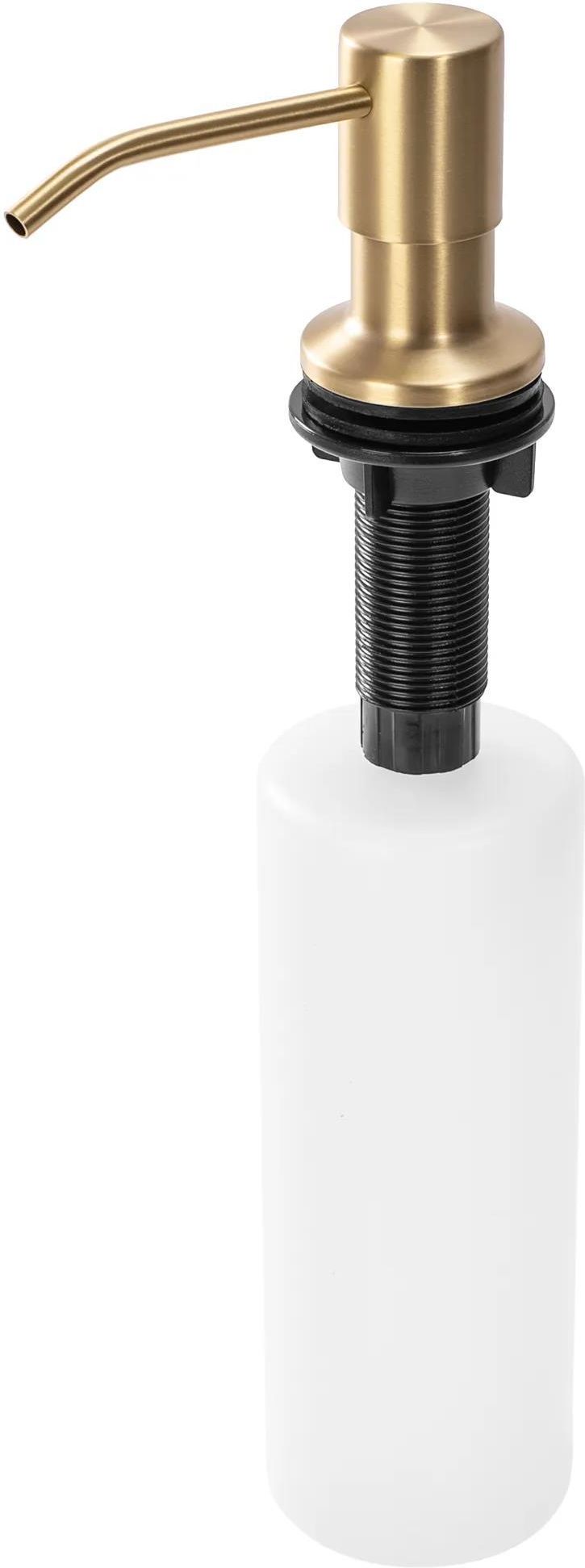 Dozownik zlewozmywakowy do płynu Rea Złoty szczotkowany - Opinie i ...