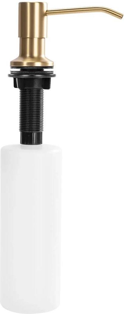 Dozownik zlewozmywakowy do płynu Rea Złoty szczotkowany - Opinie i ...