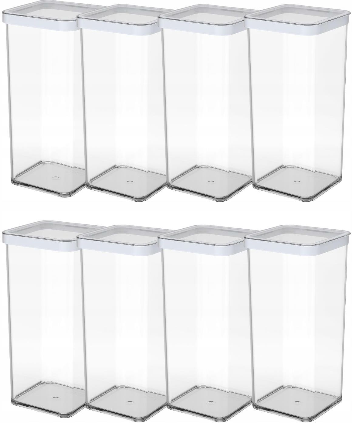 Rotho Pojemniki Na Żywność Loft 8X1L Białe - Opinie i atrakcyjne ceny ...