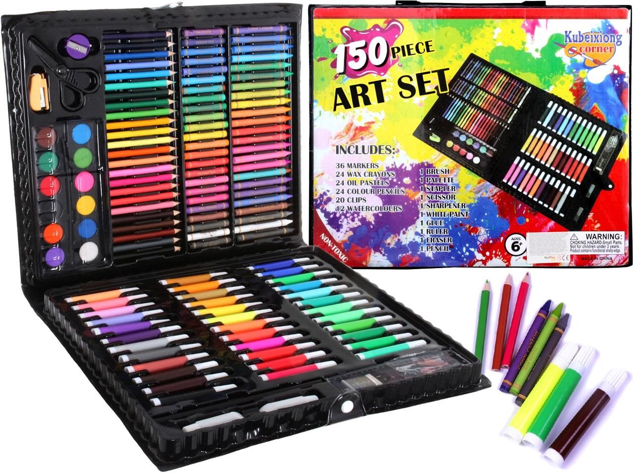 Malplay Duży Zestaw Plastyczny Kredki Flamastry Farby - Ceny i opinie ...