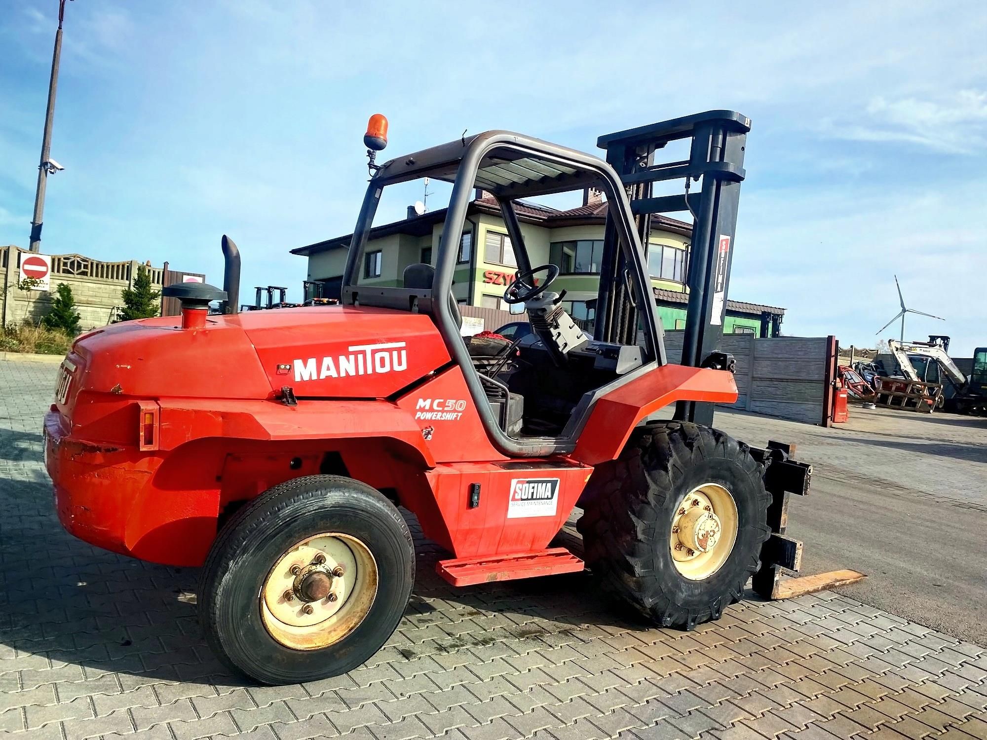 Wózek widłowy terenowy MANITOU MC50 5000kg 2002' - Opinie i ceny na Ceneo.pl