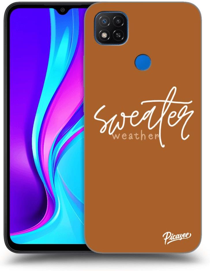 SILIKONOWE PRZEŹROCZYSTE ETUI NA XIAOMI REDMI 9C - SWEATER WEATHER ...