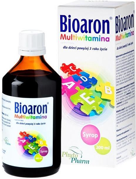 Bioaron Multivitamina syrop 200ml - Opinie i ceny na Ceneo.pl