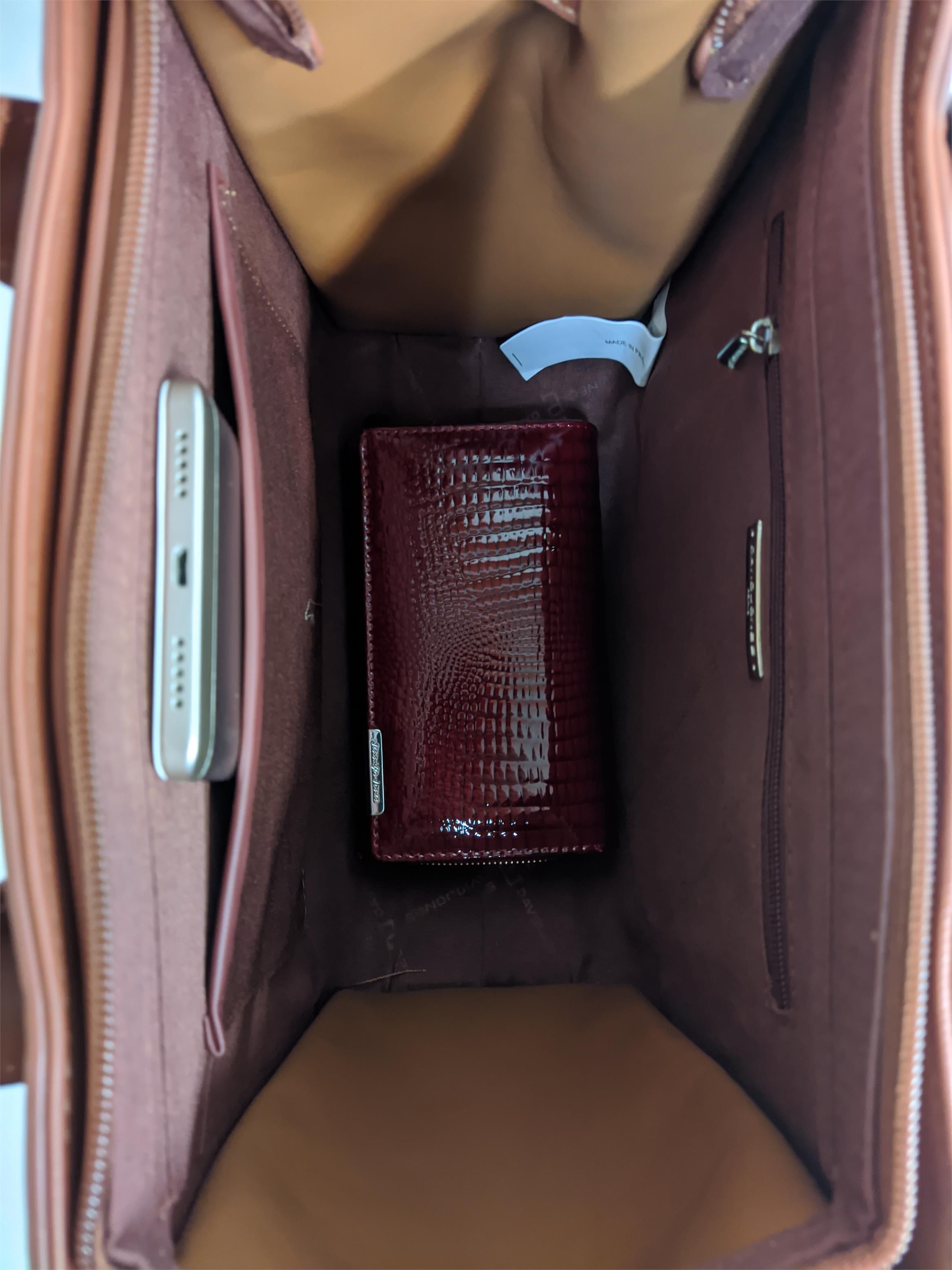 Torebka klasyczna David Jones Torba brąz kamel kuferek - Ceny i opinie ...