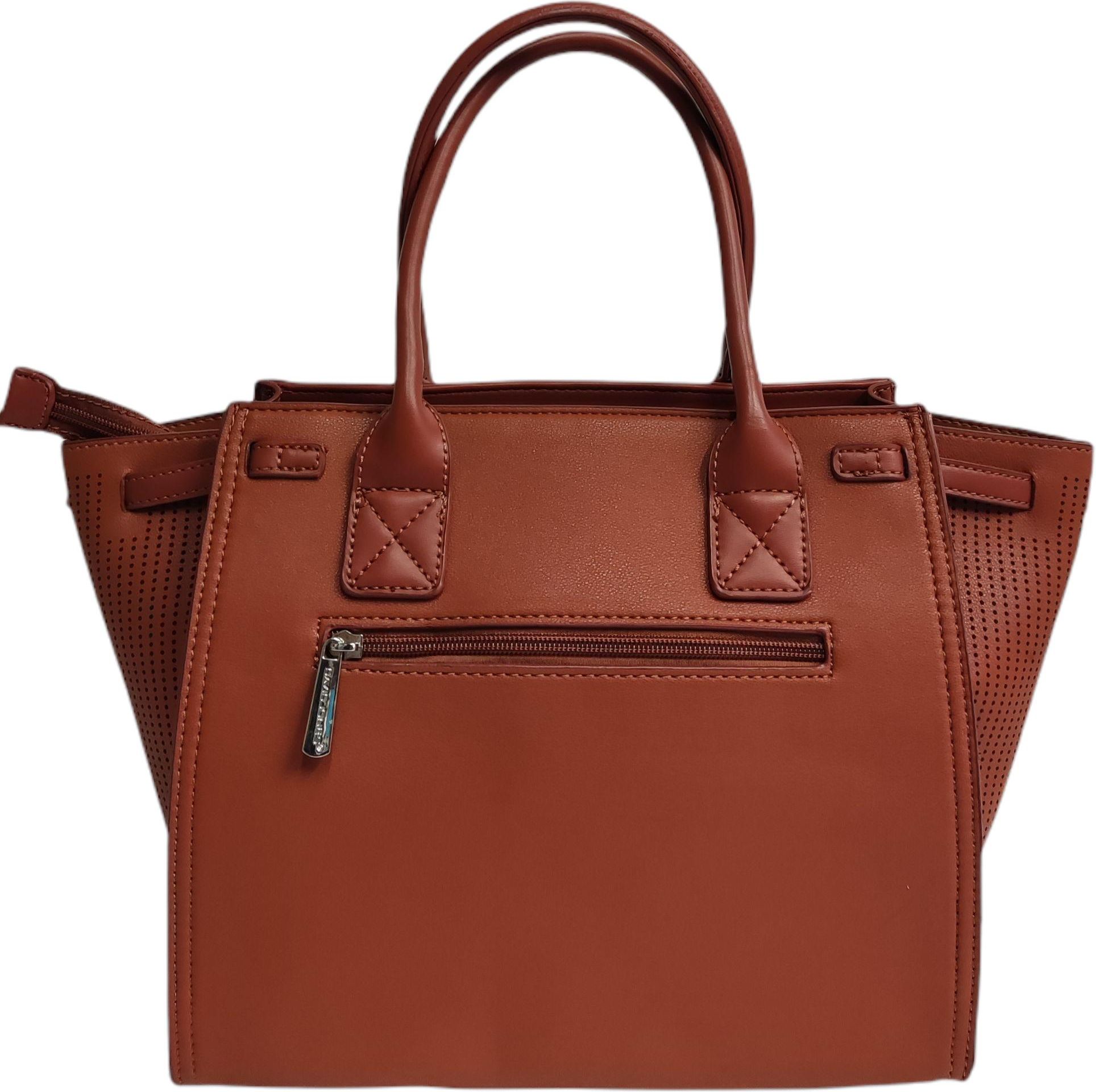 Torebka klasyczna David Jones Torba brąz kamel kuferek - Ceny i opinie ...