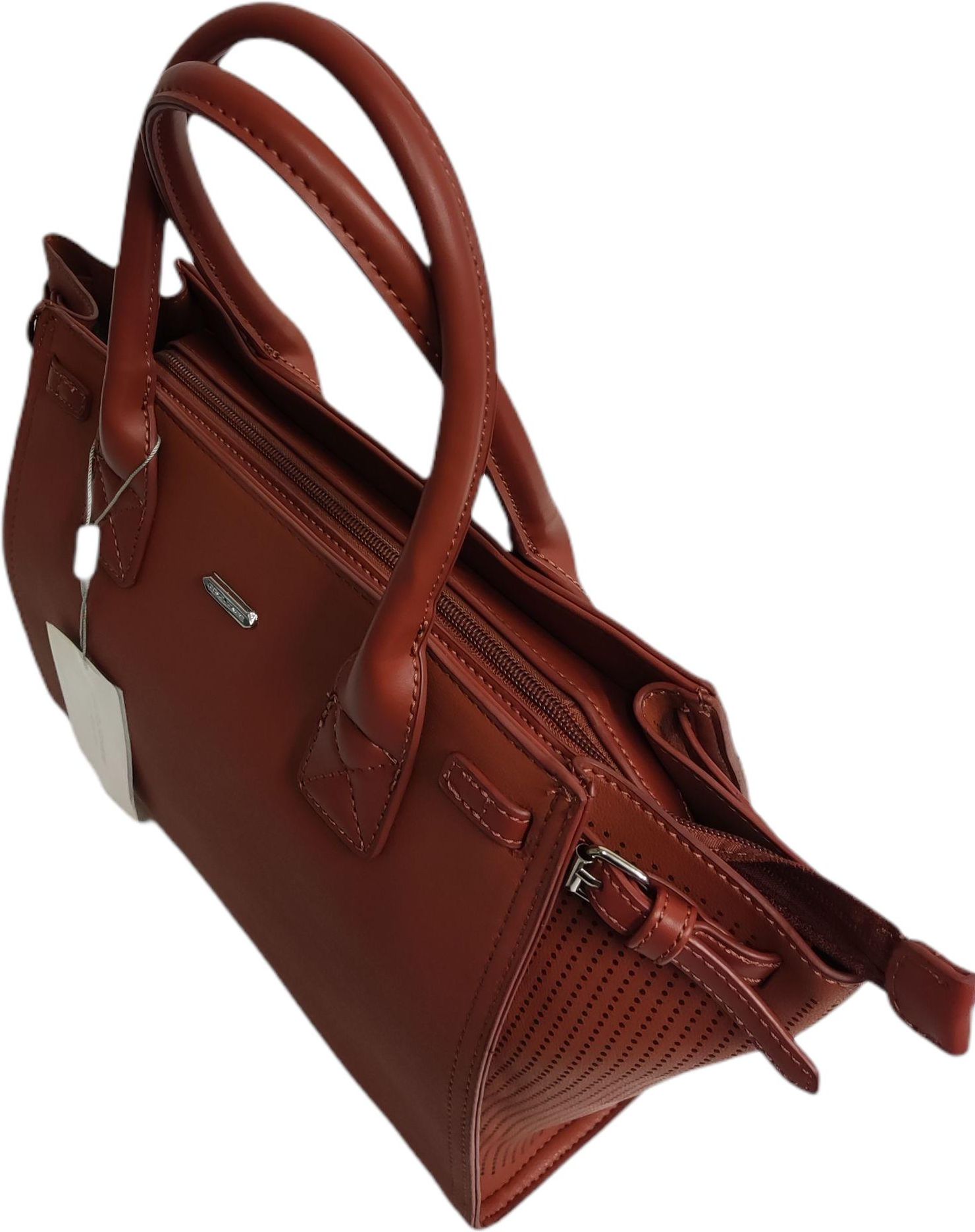 Torebka klasyczna David Jones Torba brąz kamel kuferek - Ceny i opinie ...