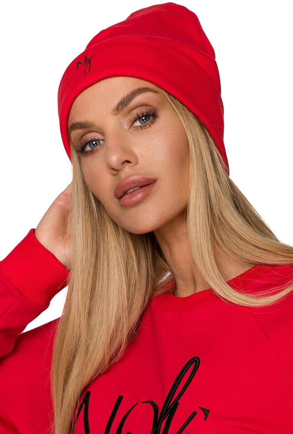 Czapka Damska Model MOE709 Red - Ceny i opinie - Ceneo.pl