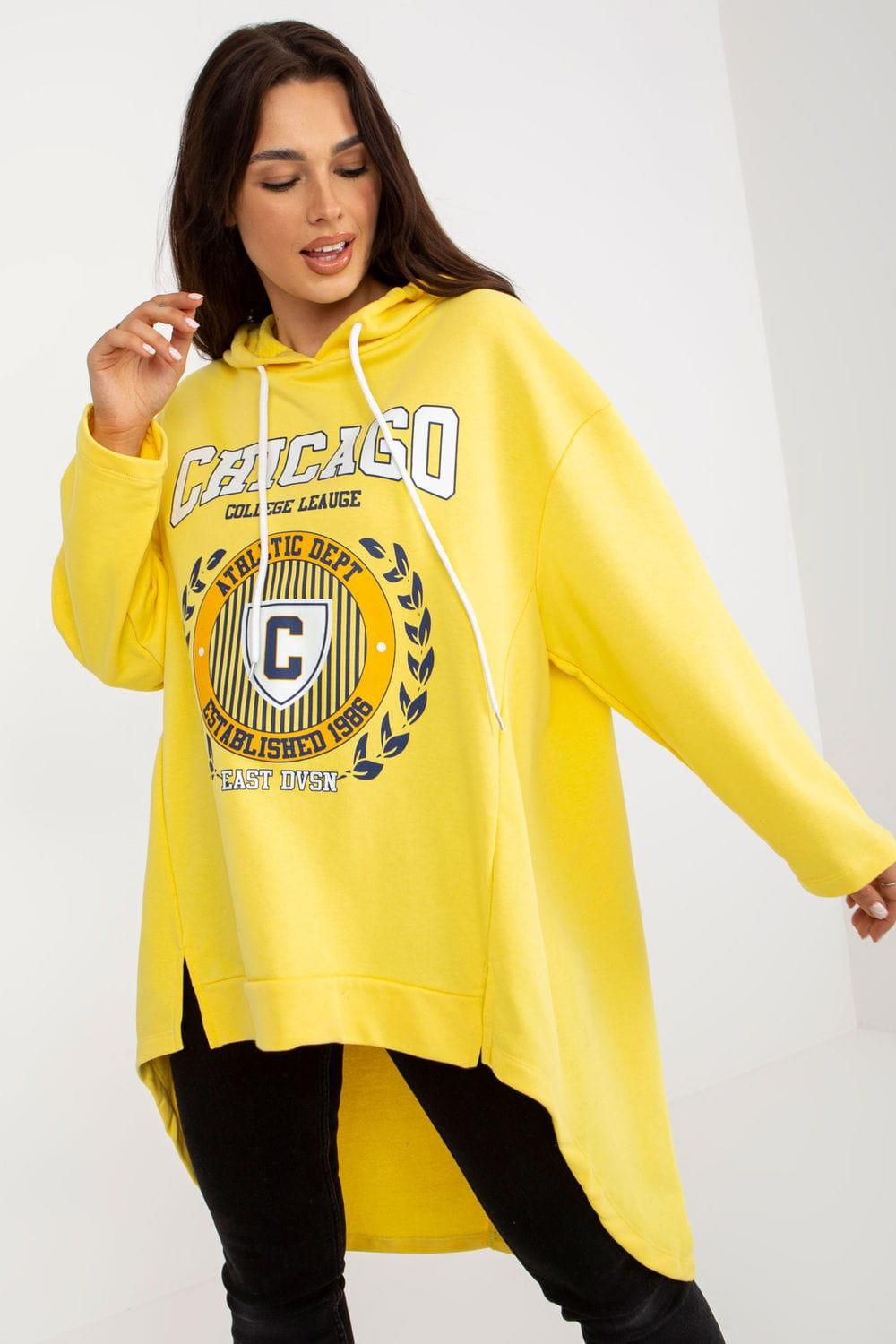 Bluza Damska Model FA-BL-8107.39 Yellow - Ceny i opinie - Ceneo.pl