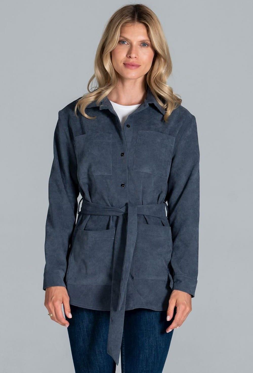 Kurtka Damska Model M837 Blue - Ceny i opinie - Ceneo.pl