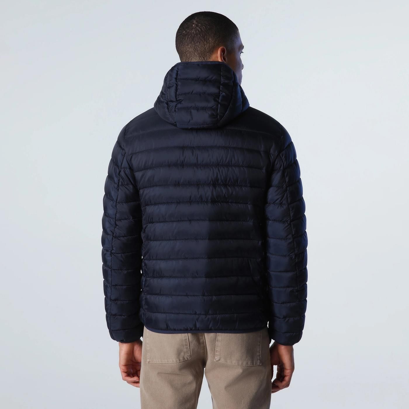 Męska Kurtka pikowana North Sails Skye Hooded 603136-0802 – Granatowy - Ceny i opinie - Ceneo.pl