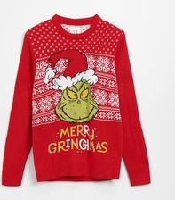 House - Świąteczny sweter Grinch czerwony - Czerwony - Ceny i opinie ...