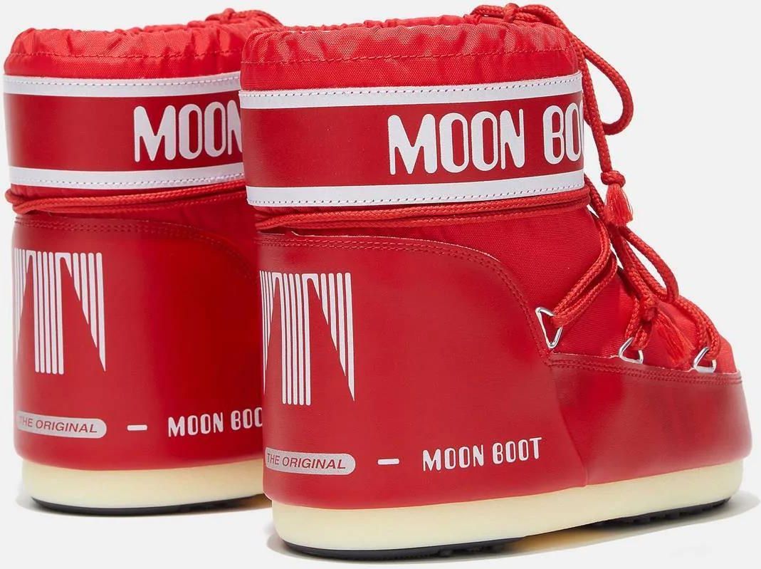 Buty damskie MOON BOOT Icon Low Nylon czerwone - Ceny i opinie - Ceneo.pl