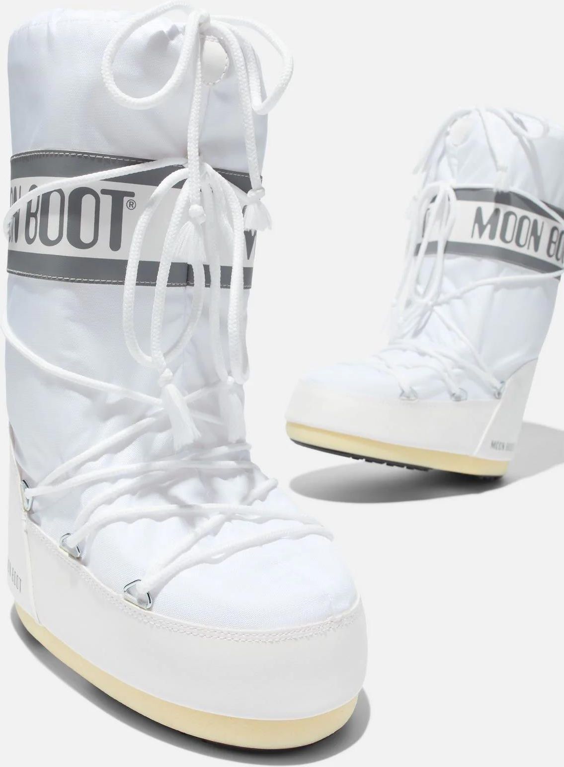 Buty damskie MOON BOOT Icon Nylon białe - Ceny i opinie - Ceneo.pl