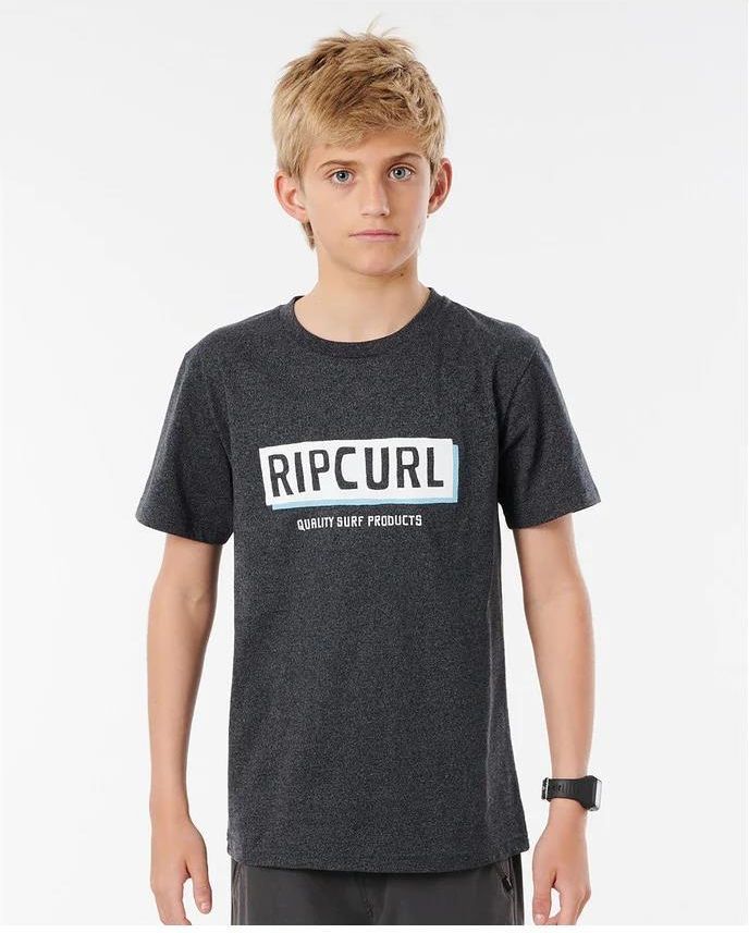 T-Shirt RIP CURL BOXED TEE-BOY czarna - Ceny i opinie - Ceneo.pl