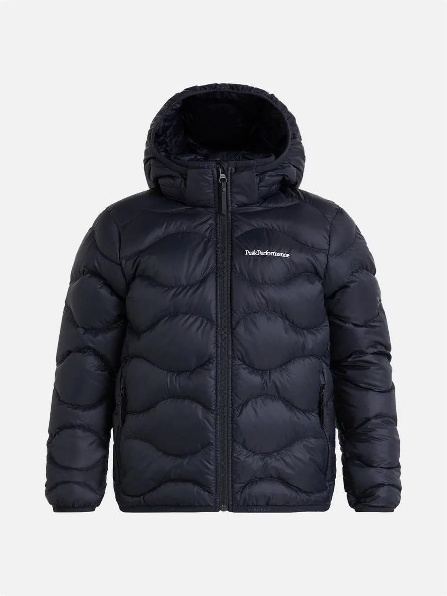 Kurtka puchowa Peak Performance Jr Helium Down Hood Jacke czarny - Ceny ...