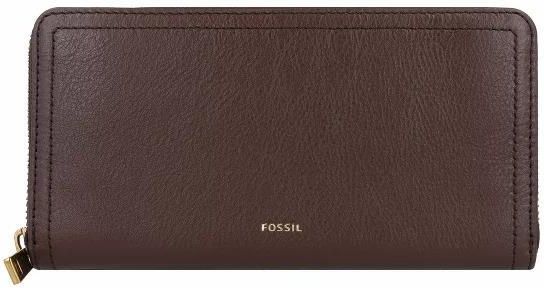 Fossil Logan Wallet RFID Leather 19 cm dunkelbraun - Ceny i opinie ...