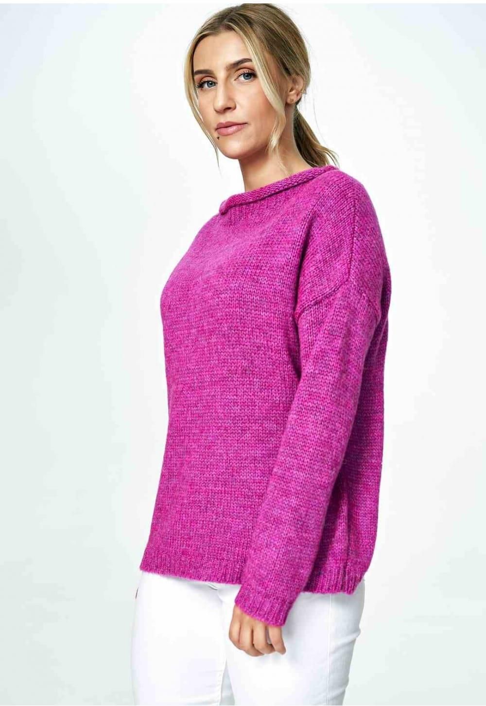 Sweter Damski Model M888 Fuksja - Ceny i opinie - Ceneo.pl