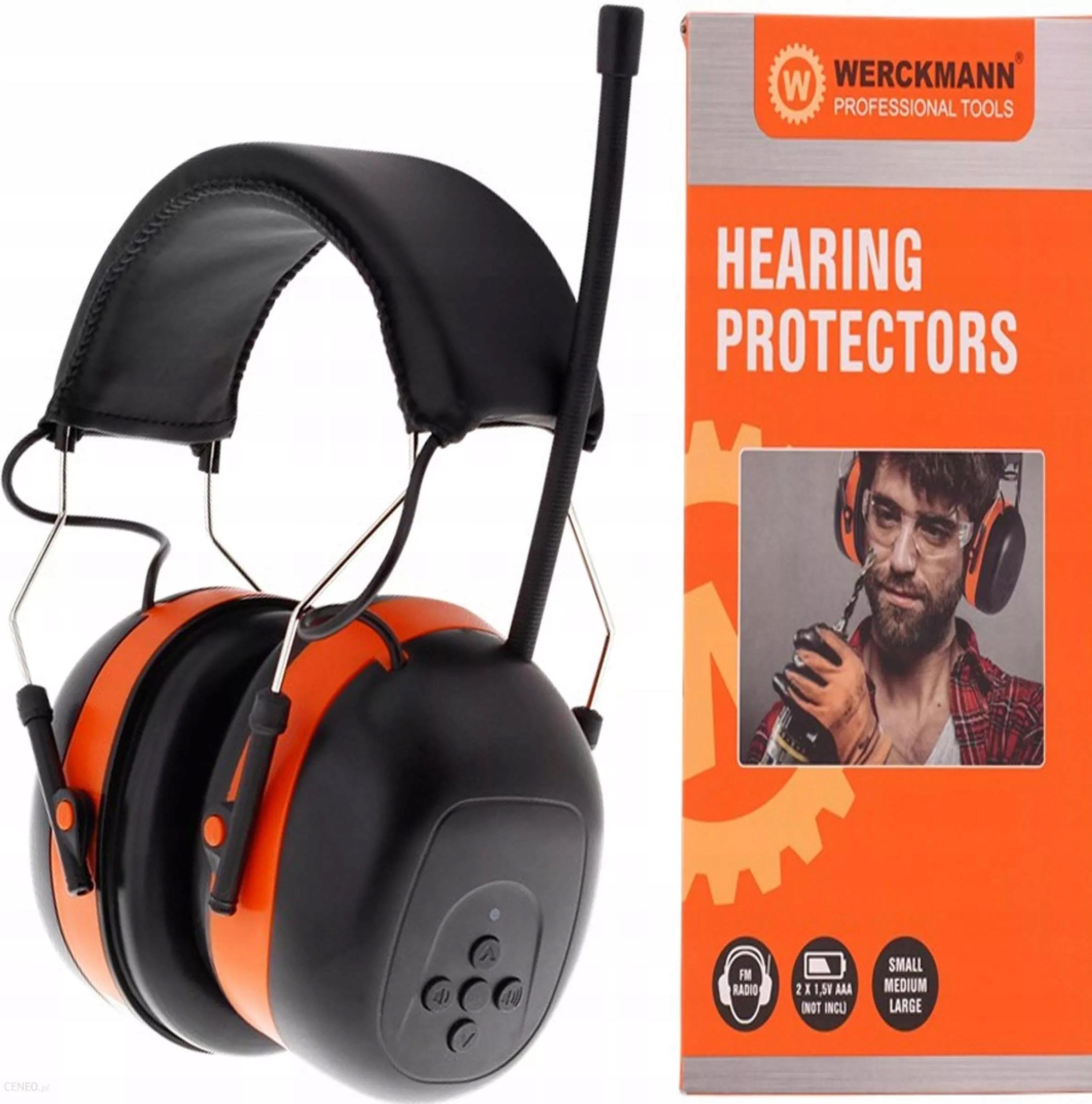 Werckmann Nauszniki Robocze Z Radiem Ochraniacze Stopery Fm - Ceny i opinie - Ceneo.pl
