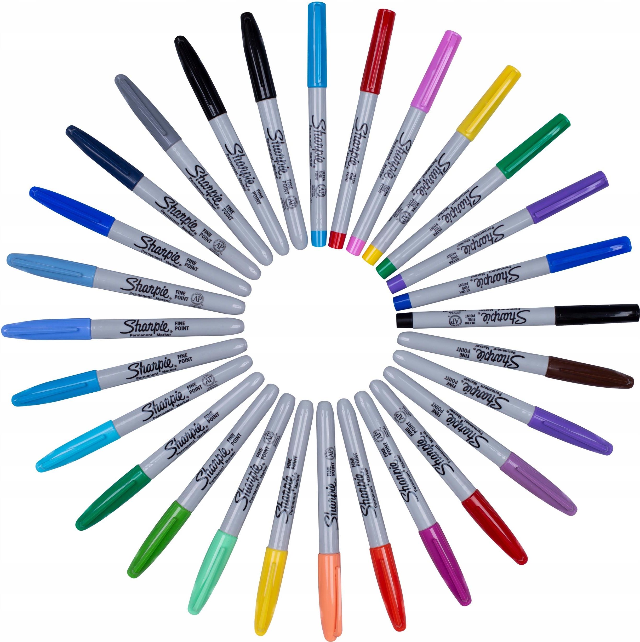 Sharpie Markery Permanentne Paw 32 Kolory - Ceny i opinie - Ceneo.pl