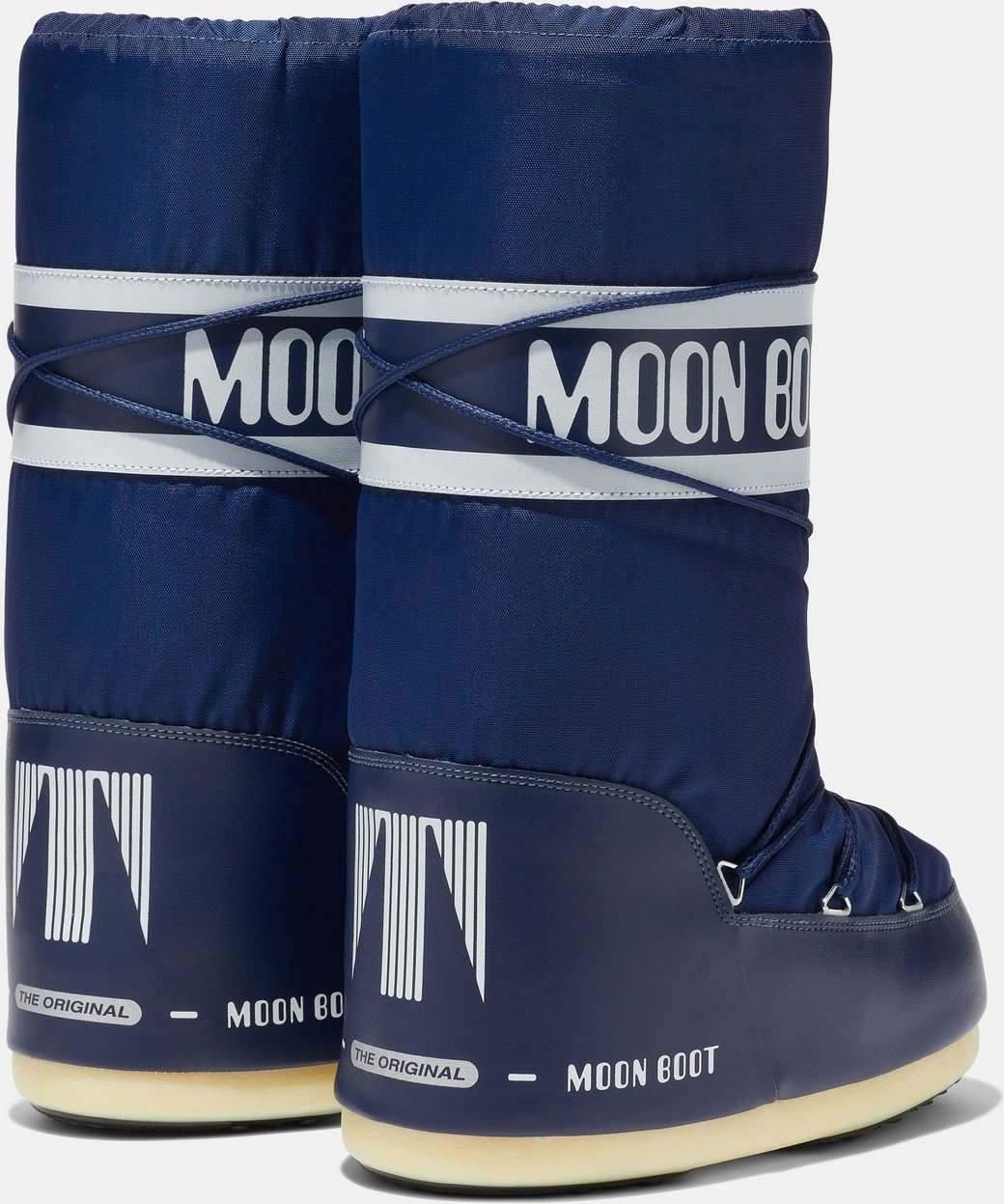 Buty damskie MOON BOOT Nylon - niebieski - Ceny i opinie - Ceneo.pl