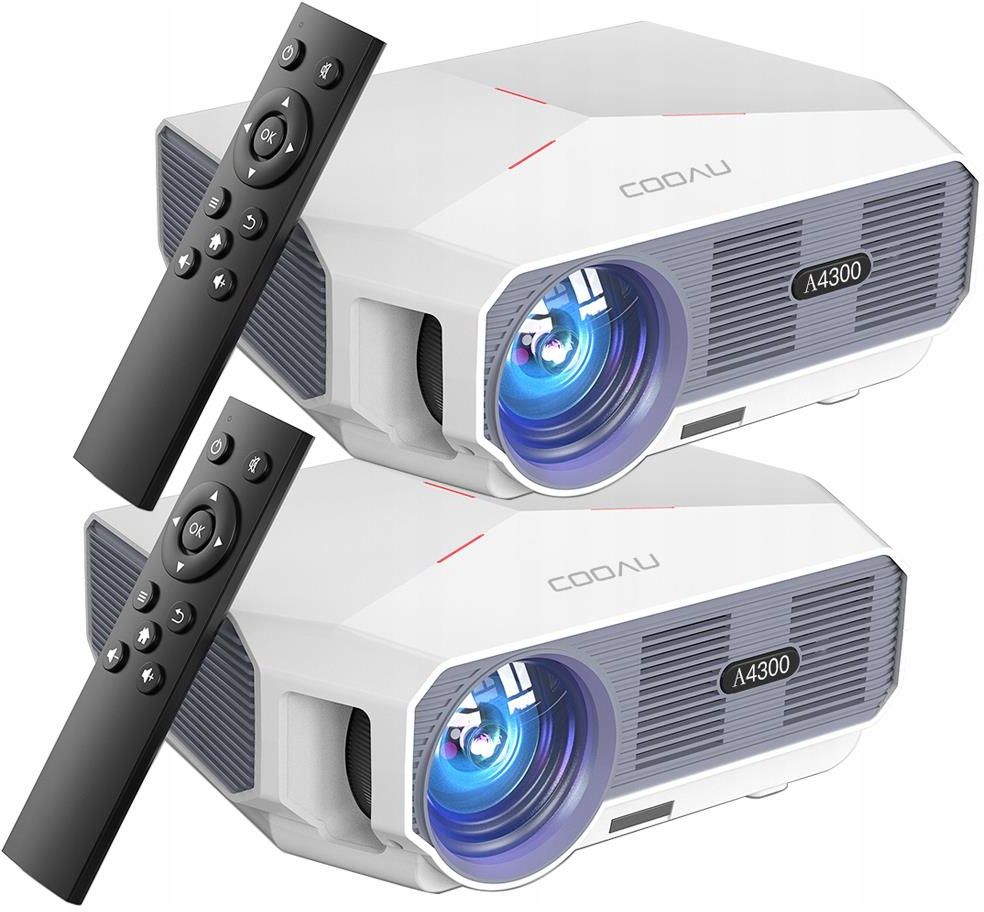 Projektor Cooau 2Szt. Projektor (4000Lm300012Szt) - Ceny i opinie ...