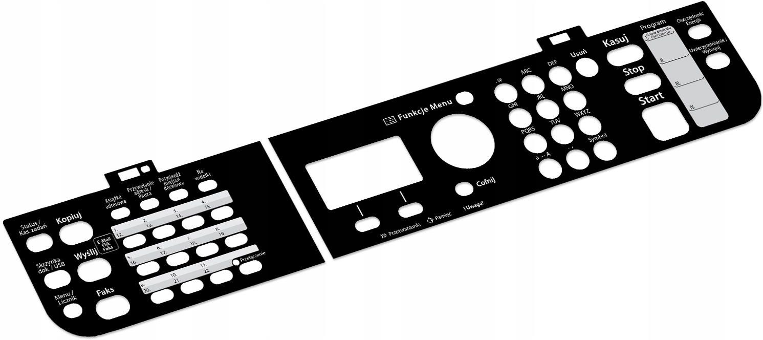 Kyocera Ecosys M3040Dn/2040Dn Naklejka Na Panel - ceny i opinie - Ceneo.pl