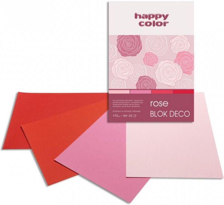 Happy Color Rose Blok Z Kartkami Ozdobnymi A5 Hit - Ceny i opinie ...