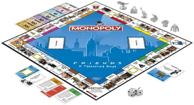 Hasbro Monopoly Friends TV Series Edition Wersja angielska E8714 - Gra ...