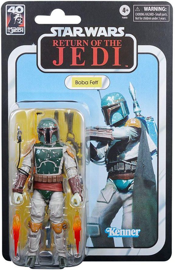 Hasbro Star Wars Episode Vi 40th Anniversary Black Series Deluxe Boba