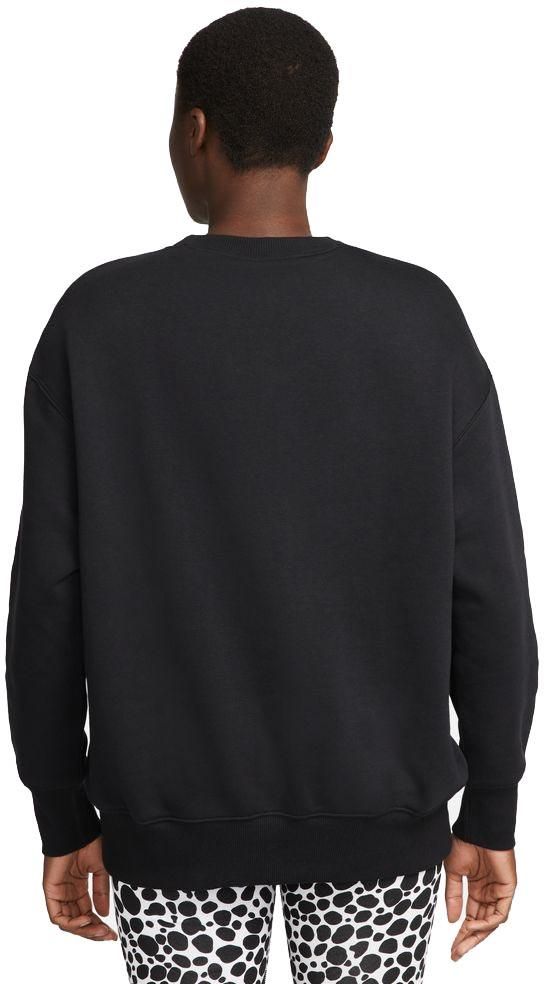 Bluza damska Nike W NSW Phoenix Fleece Oversized Crew Czarna (DQ5733 ...