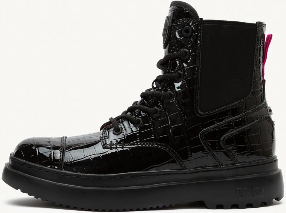 COLMAR CONNOR COCCO WOMEN'S BOOT PATENT LEATHER BLACK - Ceny i opinie ...