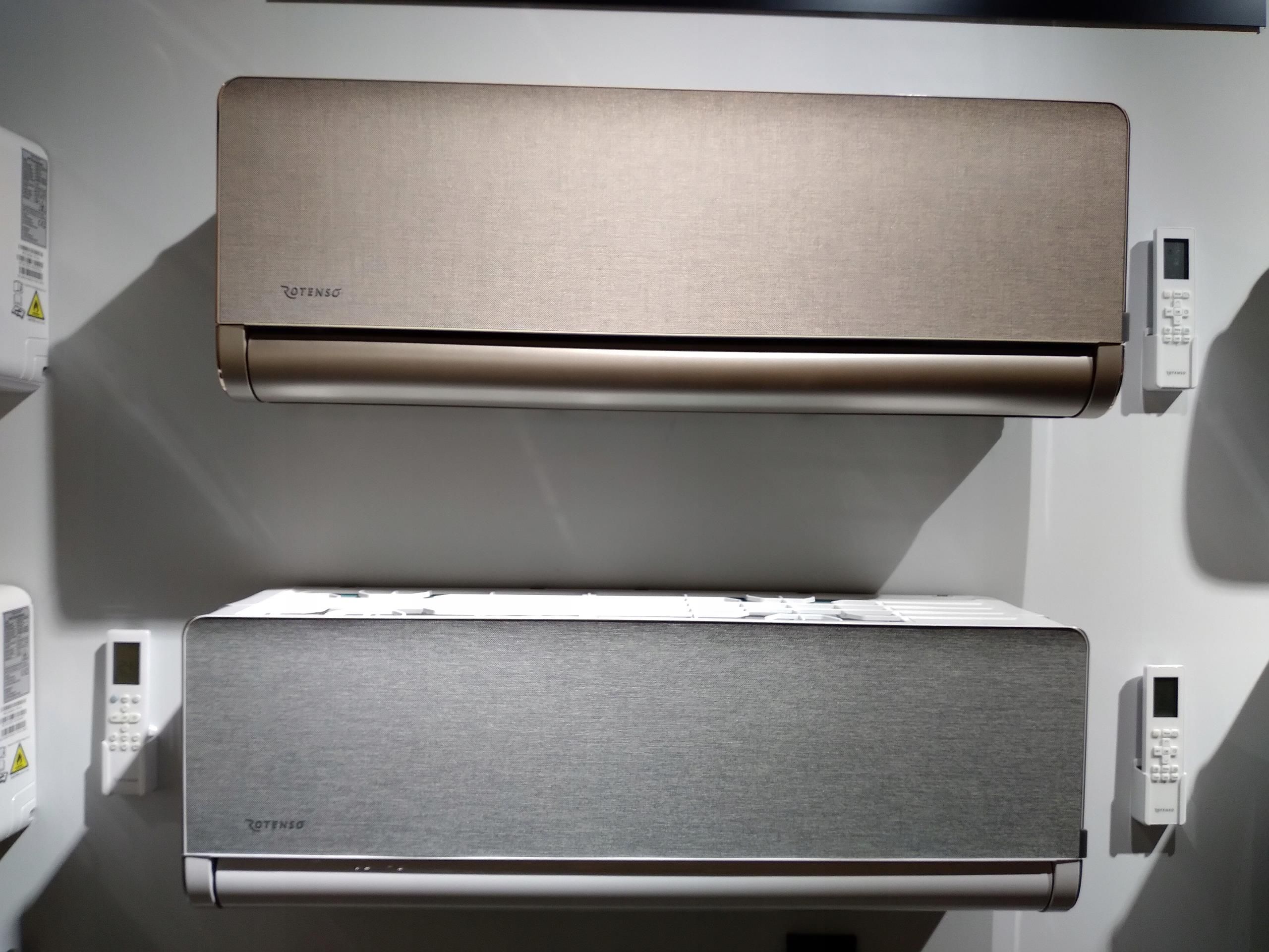 Klimatyzator Rotenso Klima Versu Cloth Caramel 3,5kW A+++ VCC35XIVO35XO ...