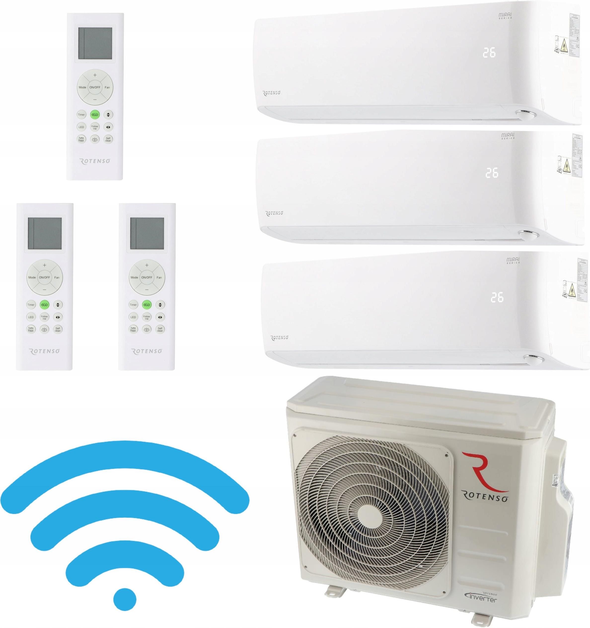 Klimatyzator Split Rotenso Mirai M35XIR15H100XM3R14 - ceny, opinie, sklepy - Ceneo.pl