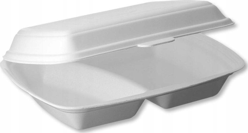 Eps Pojemnik Obiadowy Styropianowy Dwudzielny 50szt. (EPSHP2) - Ceny i opinie - Ceneo.pl