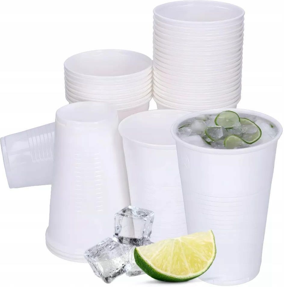 Wimex Białe Kubki Plastikowe Jednorazowe 500Ml 50szt. - Ceny i opinie ...