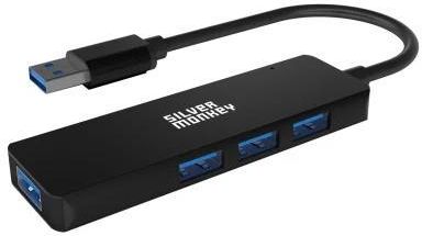 Hub USB Silver Monkey USB-A 4x USB 3.0 (Black) (SMA118) - Opinie i ceny ...