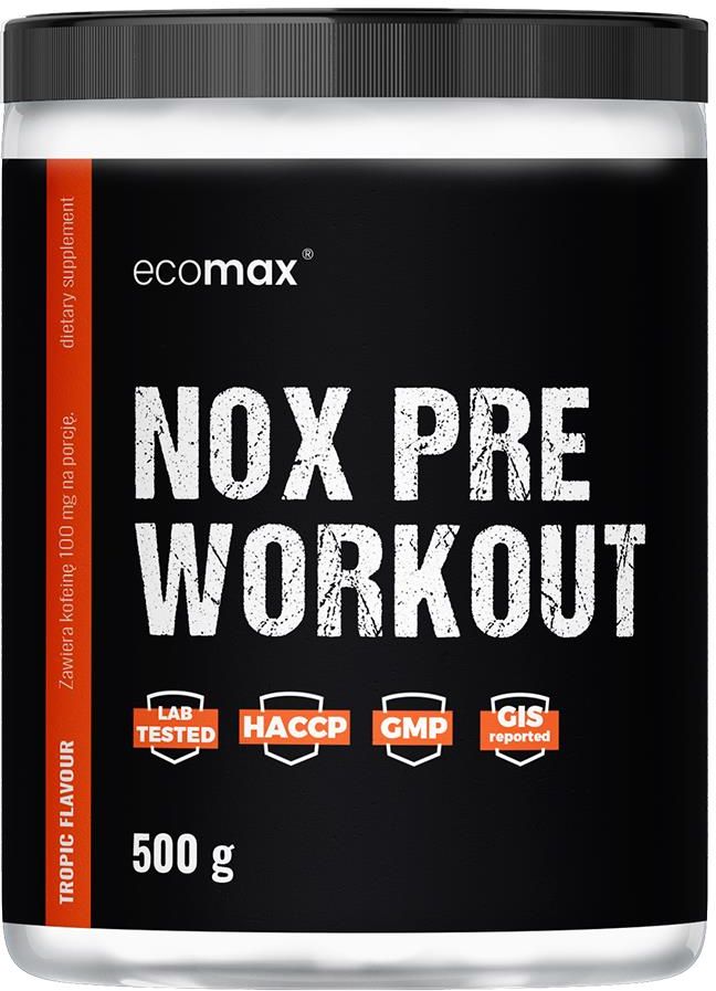 Ecomax Nox Pre Workout 500g - Ceny i opinie - Ceneo.pl