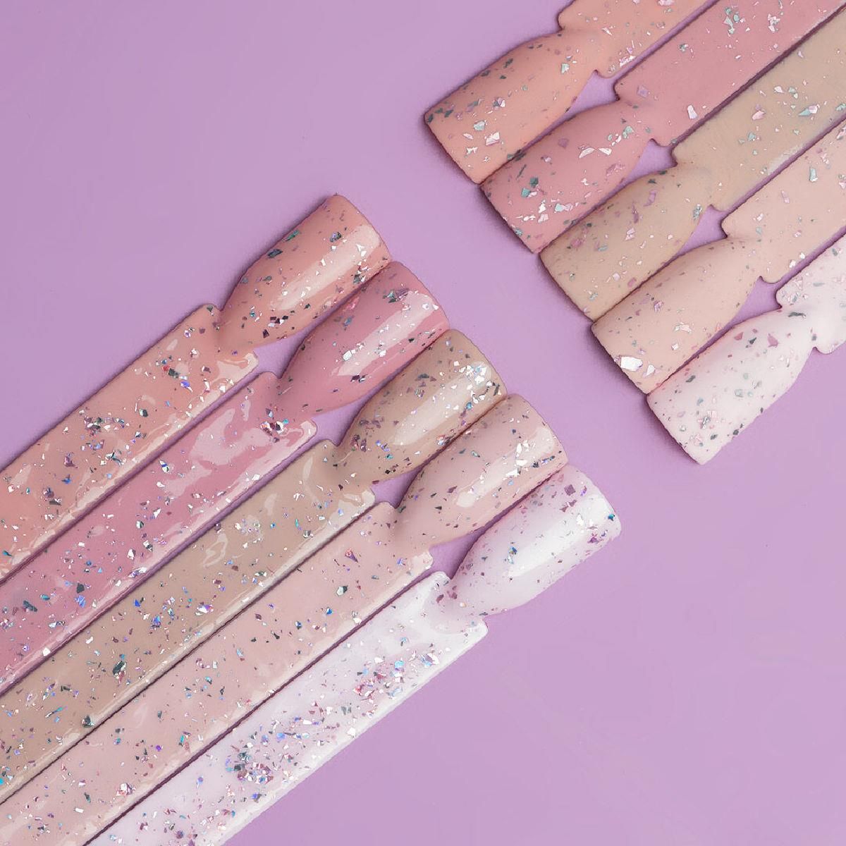 Semilac T23 Top Mat No Wipe Do Lakierów Hybrydowych Flower Flakes 7 Ml ...